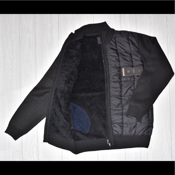 Six Lincoln | Jackets & Coats | Nwt Six Linclon Mens Black Down Zipper ...